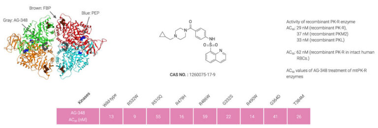 FDA new approvals mitapivat (PYRUKYND) | MedChem Express FDA new approvals mitapivat (PYRUKYND) | MedChem Express